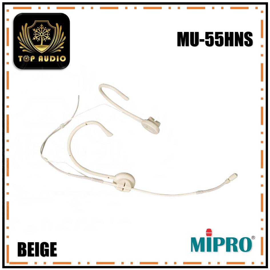 Mipro MU-55HNS Omni-Directional Headworn Headset Microphone